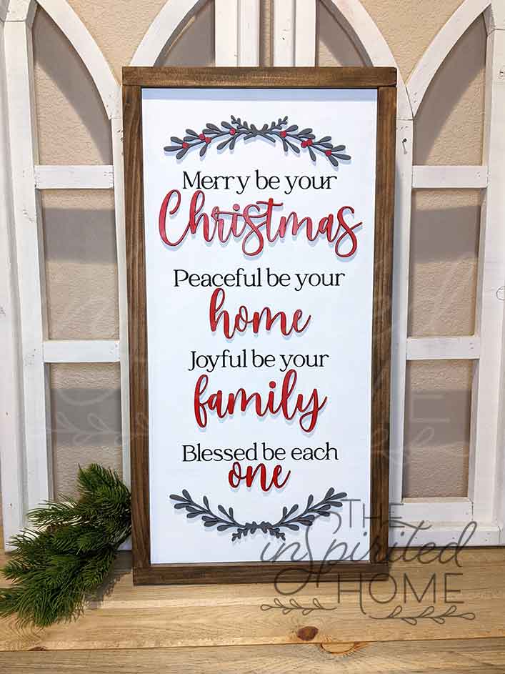 Christmas Decor & Wooden Signs – The InSpirited Home