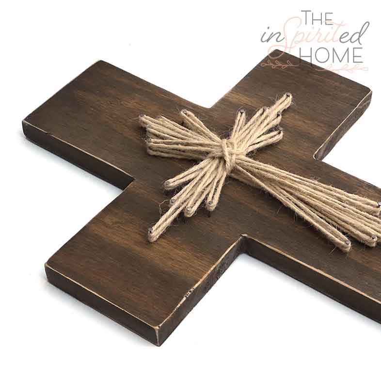 rustic cross wall decor