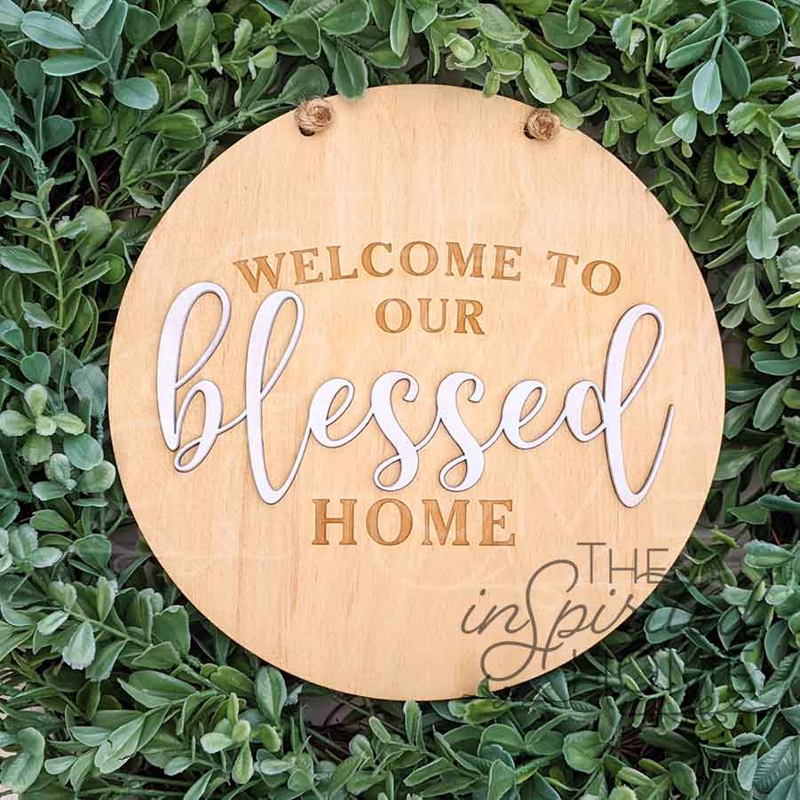 wooden sign home